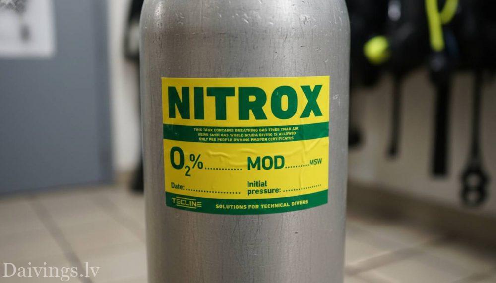 Nitrox-Tauchleitfaden für Taucher und Gerätetaucher - Daivings.lv